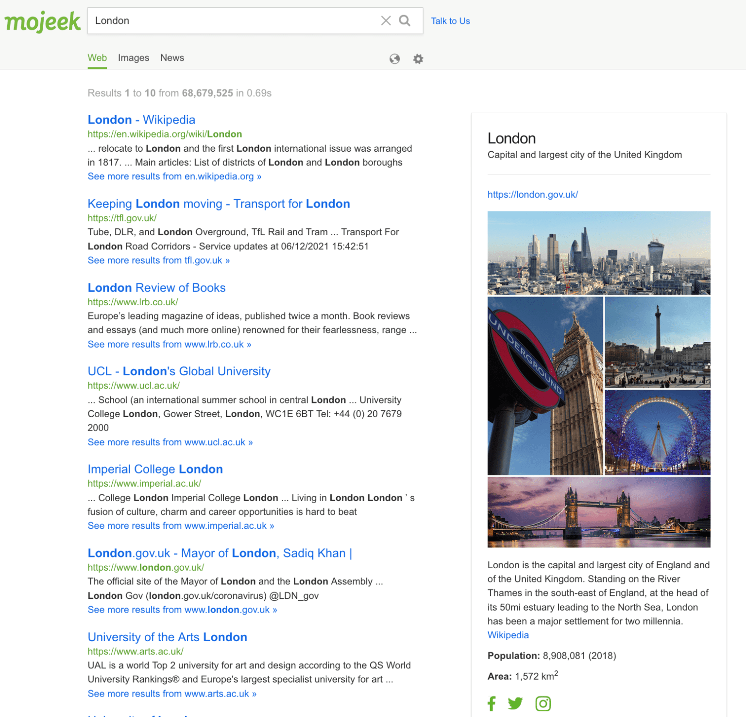 Mojeek - an Independent Google Alternative - protectprivacy.eu